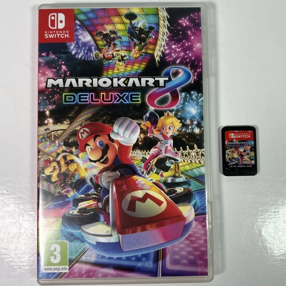 Pre-owned Mario Kart 8 Deluxe Nintendo Switch Game Pegi 3 - Own4Less